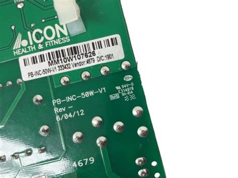 Nordictrack Proform Elliptical Lower Motor Control Board Controller 41