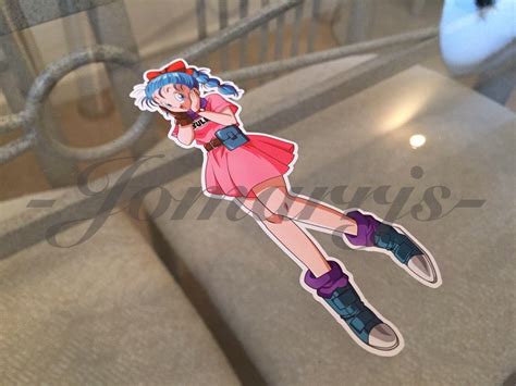 Dragon Ball Z Anime Bulma Sticker Decal Vinyl Comic Dbz 3934435077