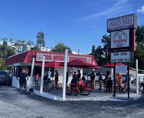 Big Mikes Burgers Nsb New Smyrna Beach Fl
