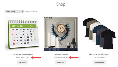 Woocommerce Quantity Range Discounts And Price Per Quantity Plugin