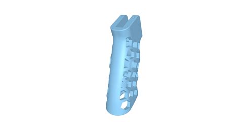Archivo STL Empuñadura universal para airsoftObjeto para impresora 3D