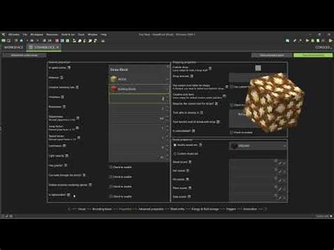 How To Create A Block With MCreator YouTube