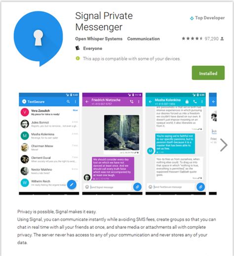 Signal Private Messenger Linux Magazine