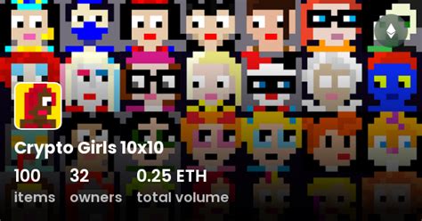 Crypto Girls 10x10 Collection Opensea