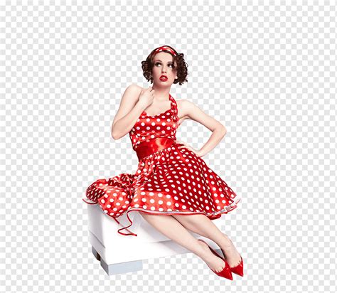 S Pin Up Girl Dress Retro Style Petticoat Dress Pin Fashion Vintage Clothing Png Pngwing