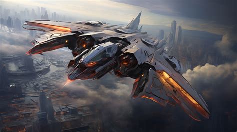 Sci Fi Fighter Wallpaper 🥇 Hangar Fighters Platform Fighter Jets