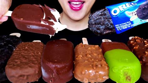 Asmr Chocolate Ice Cream Party Kitkat Oreo Magnum Lotus 킷캣 오레오 매그넘