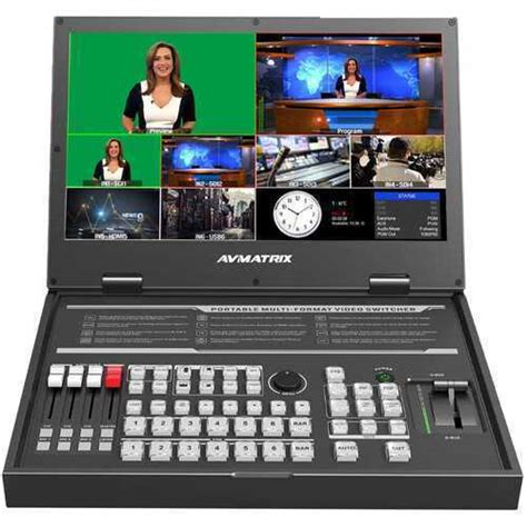 Студийное оборудование Видеомикшер AVMATRIX PVS0615U портативный 6CH ...