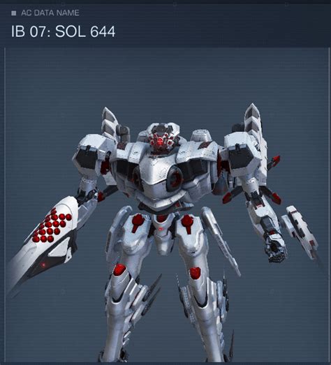 My Recreation Of Sol 644 R Armoredcorevi
