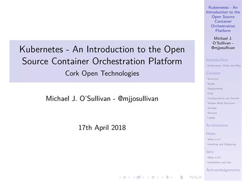 Kubernetes An Introduction To The Open Source Container Orchestration