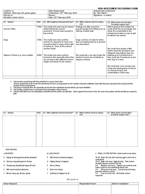 Risk Assessment Pavement Pdf Risk Safety