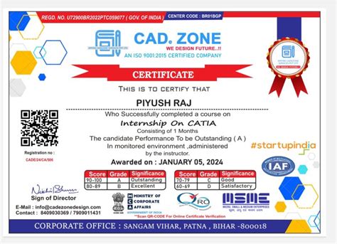 Piyush Raj On Linkedin Catia Designengineering Certification