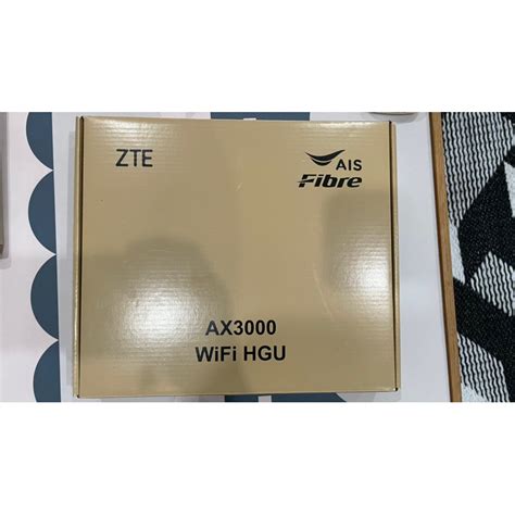 Zte Zxhn F6107a Wifi6 Ax3000 รองรับการทำ Mesh Wifi กลับรุ่นเดียวกันได้