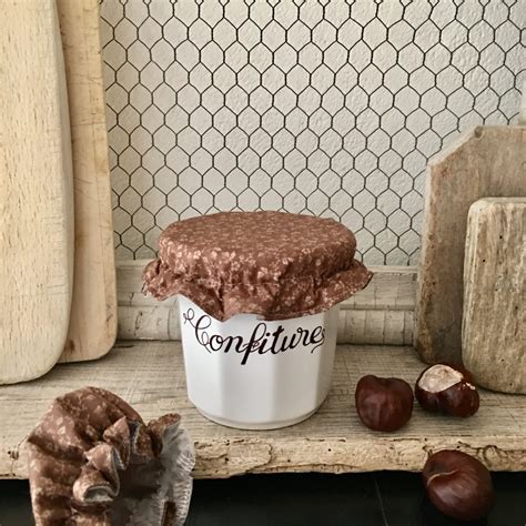 Charlotte à Confiture Châtaigne Marron L Atelier De Florence