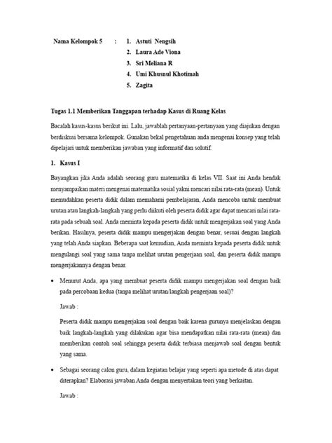 Tugas Kelompok 5 Ppdp Pdf