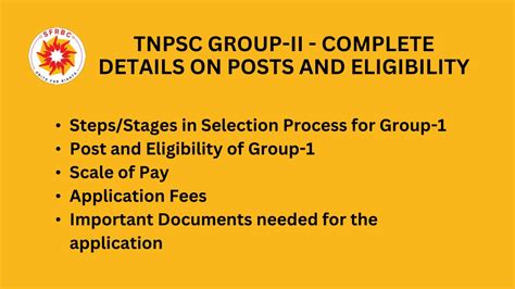 Ppt Tnpsc Group Ii Complete Details On Posts And Eligibility