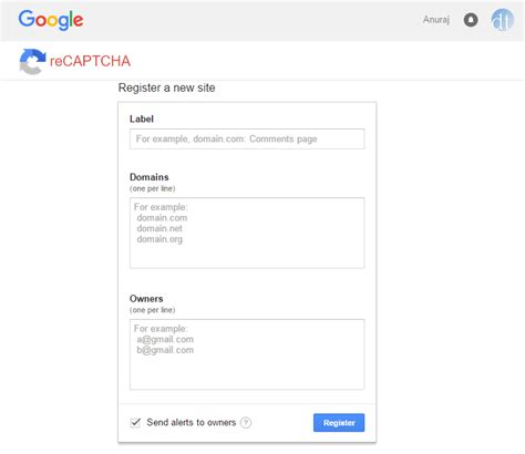 Anuraj How To Implement Recaptcha For Aspnet 5