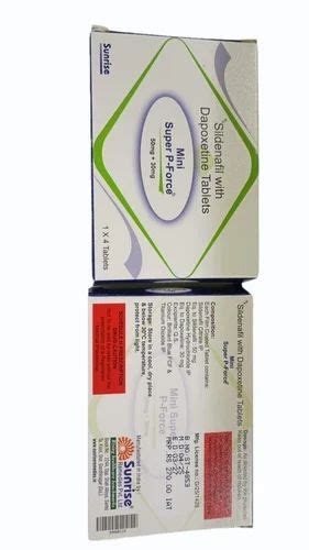 Mini Super P Force Tablet At ₹ 110 Strip Dapoxetine And Sildenafil Tablets In Nagpur Id