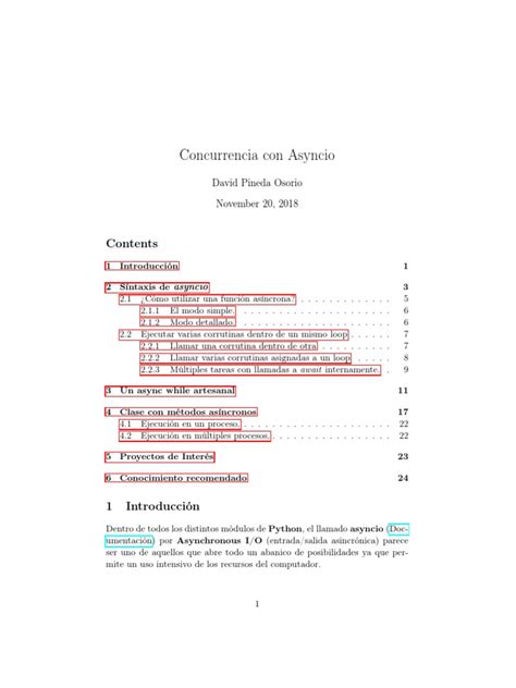 Guia Asyncio Pdf Python Lenguaje De Programación Programa De