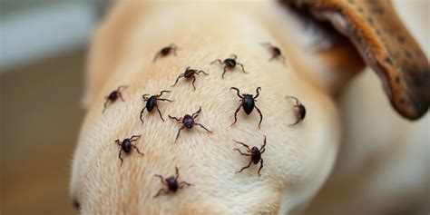 Fully Embedded Ticks On Pets Mini Pest
