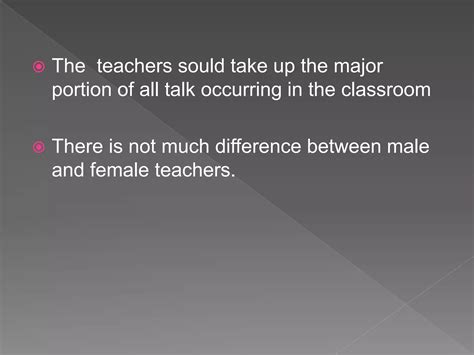 The Classroom Interactions Pptx Education