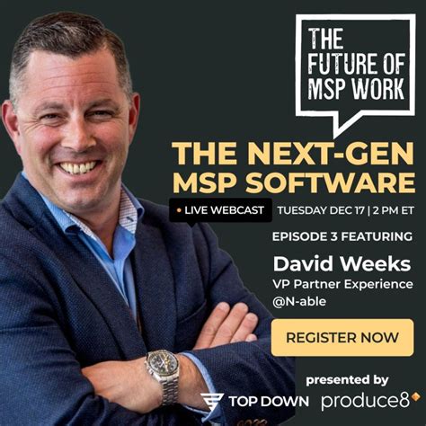 N Able On Linkedin Msp Managedservices Cybersecurity Itservices Leadership