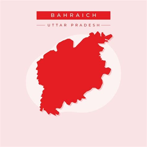 Premium Vector Vector Illustration Vector Of Bahraich City Map