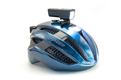 Bontrager Circuit Wavecell Helmet Blue Trek Commuter Light Set