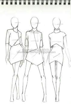 ideias de Bonecos de croqui em desenho de moda caderno de croquis de moda esboços de