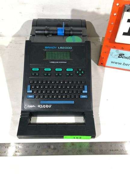 Brady Ls2000 Labeling System Bentley And Associates Llc
