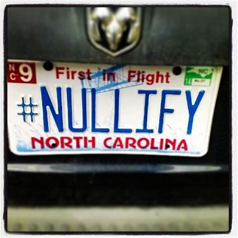 Plate Nullify Bill Kennedy Tenth Amendment Center