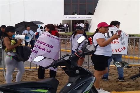 En Medio De Manifestaciones Rinden Protesta Diputados Locales