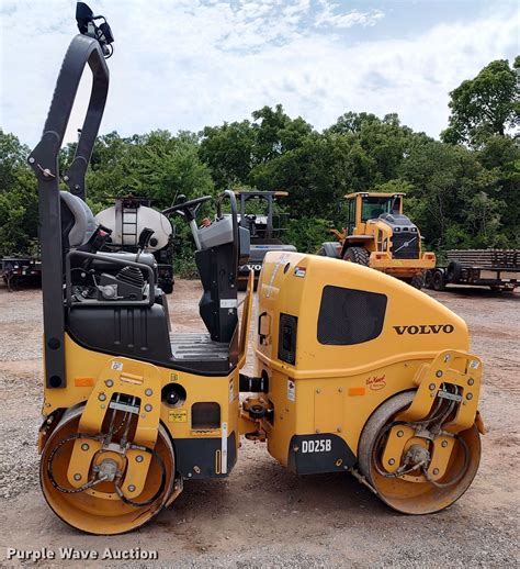 2019 Volvo Dd25b Double Drum Vibratory Roller In Goldsby Ok Item