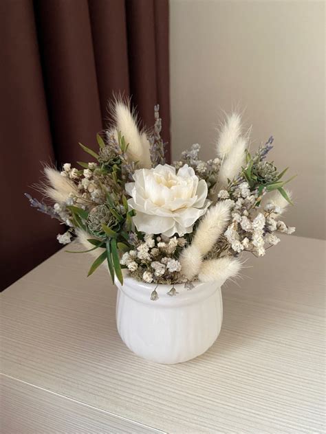 Букет из сухоцветов Лаванда Лагурус 18 см 200 гр 1 шт купить на Ozon по низкой цене 846181840