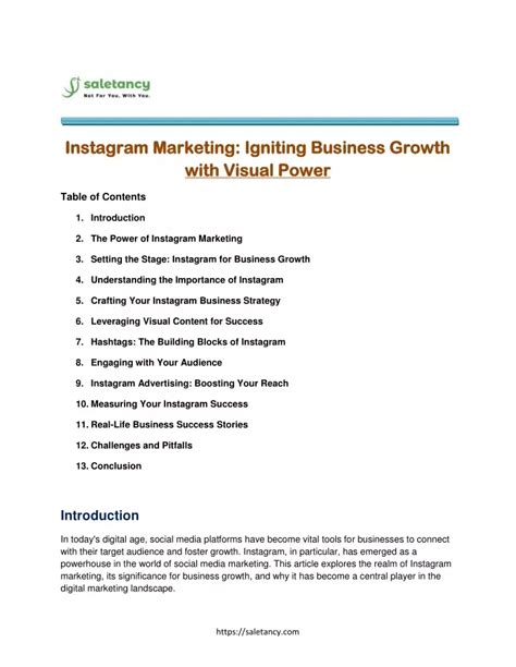Ppt Instagram Marketing Igniting Business Growth Powerpoint