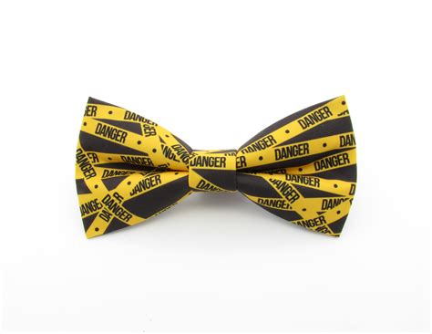 Danger Tape Bowtie Stranger Ties
