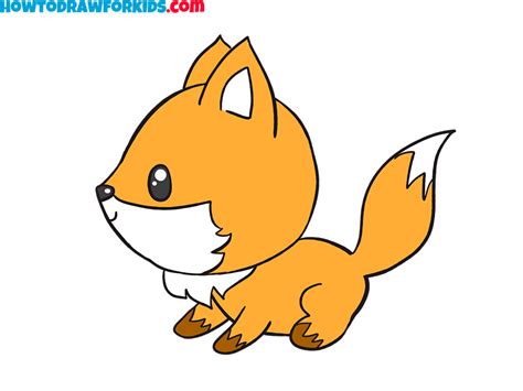 Kit Fox Easy Drawing At Levi Skipper Blog