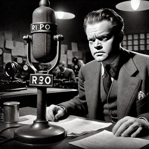 The Night The World Listened Orson Welless War Of The Worlds” This