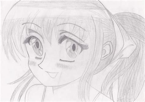 Big Eyed Anime Girl By Warriorofthepast On Deviantart