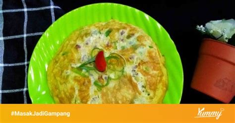 Resep Telur Dadar Daging Sederhana Rumahan Di Yummy App