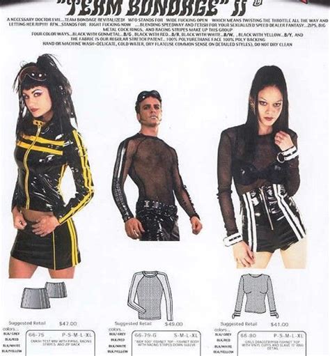 Pre Fall 2001 Lip Service Catalog Lip Service Lip Service Clothing