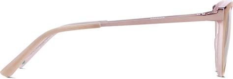 Nude Pink Square Glasses Zenni Optical