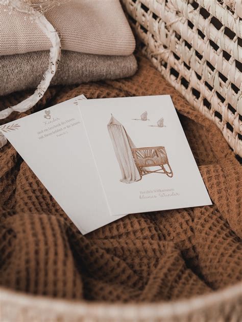 Christliche Postkarte Zur Geburt Herzlich Willkommen Kleines Etsy De