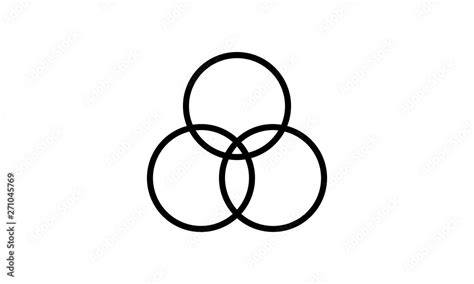 Overlapping Sets In Math Overlapping Circles 3 Intersecting Circles