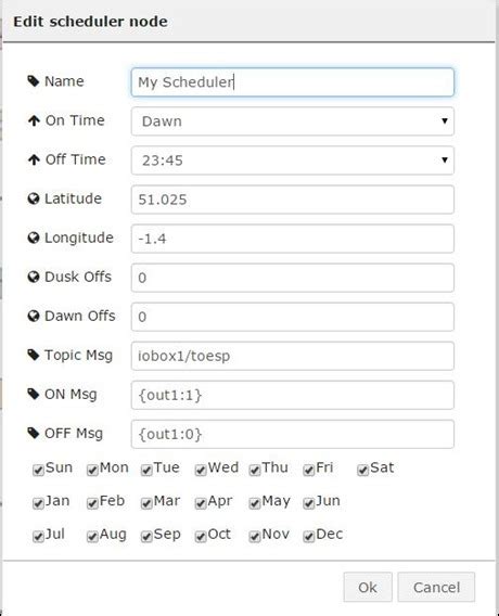 Node Red Scheduler Scargill S Tech Blog