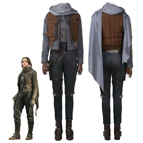 Takerlama Rogue One A Star Wars Story Jyn Erso Cosplay Costume Jyn
