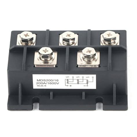 Three Phase Bridge Rectifier 200a Amp 1600v Mds200a Bridge Rectifier Rectifier Performance