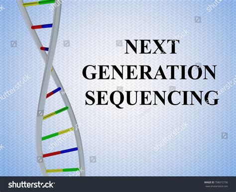 3d Illustration Next Generation Sequencing Script Stock Illustration 708072736 Shutterstock