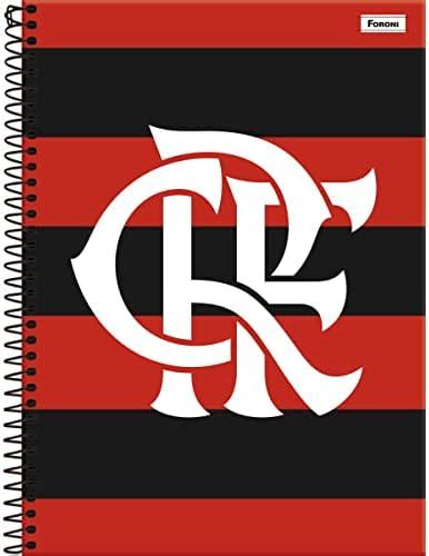 Kit de Cadernos Foroni Universitário 1 Matéria Capa Dura Flamengo