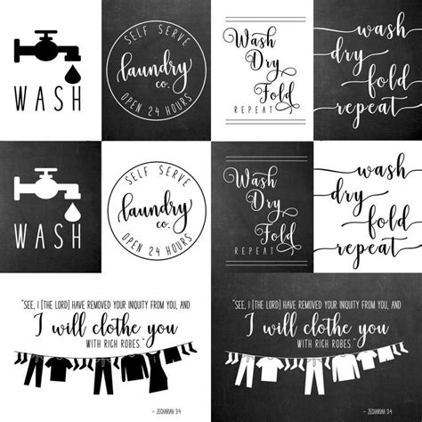 Laundry Room Printable Bundle 30 Laundry Room Printables Laundry Room